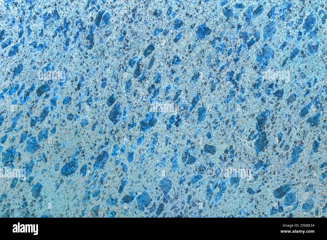 Light cold stone surface with abstract blue wall texture background ...