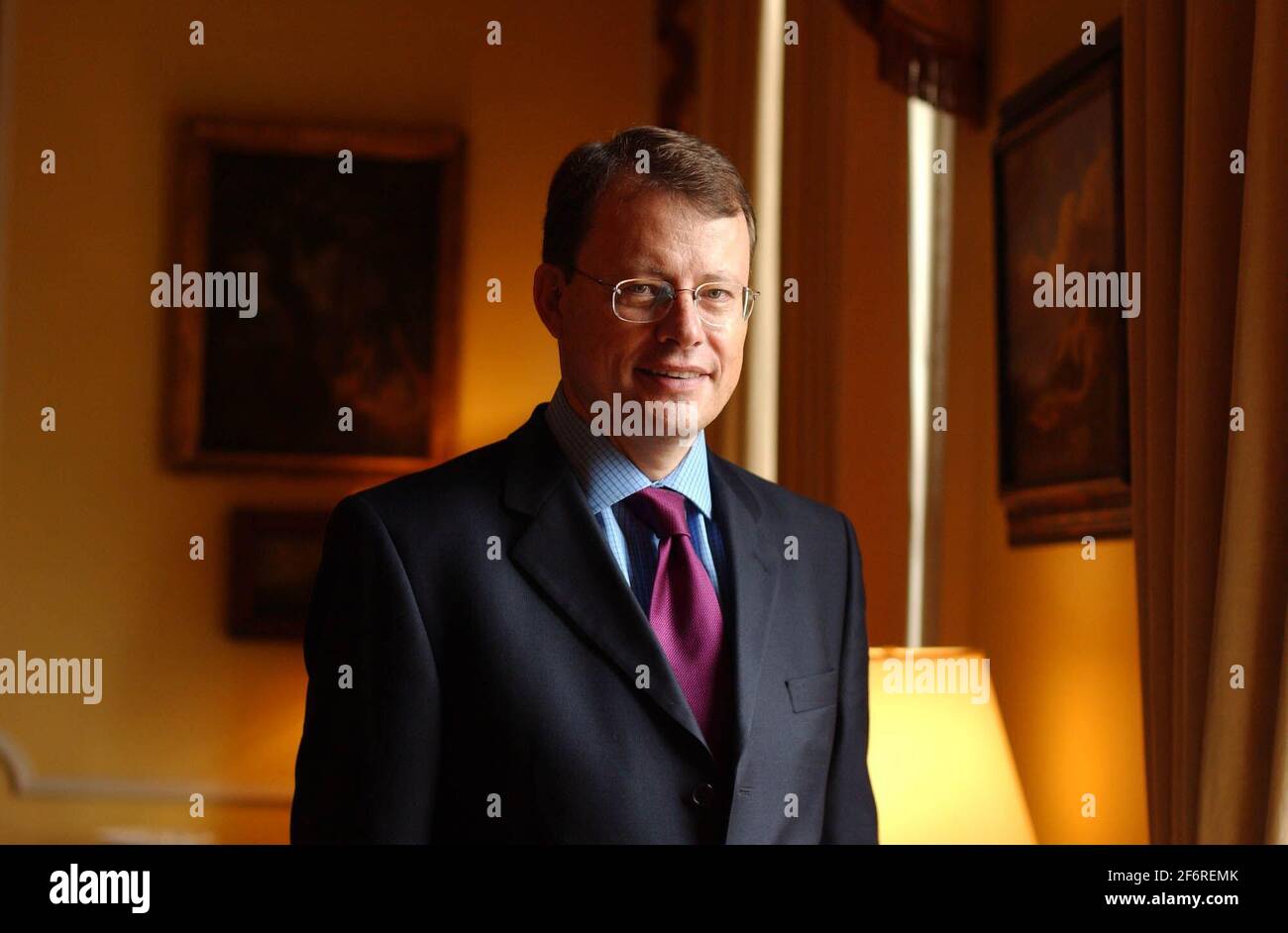 The new German Ambassador Thomas Matussek.26 July 2002 photo Andy ...