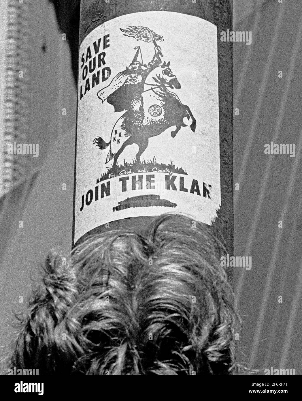 Ku klux klan a for america poster hi-res stock photography and images ...