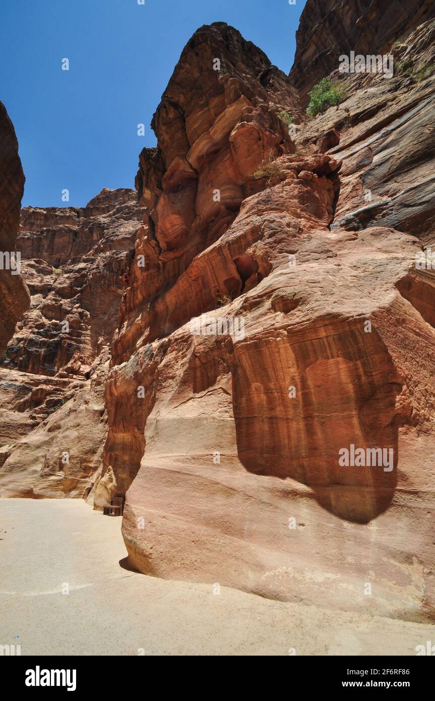 Scenes of Petra, jordan Stock Photo - Alamy
