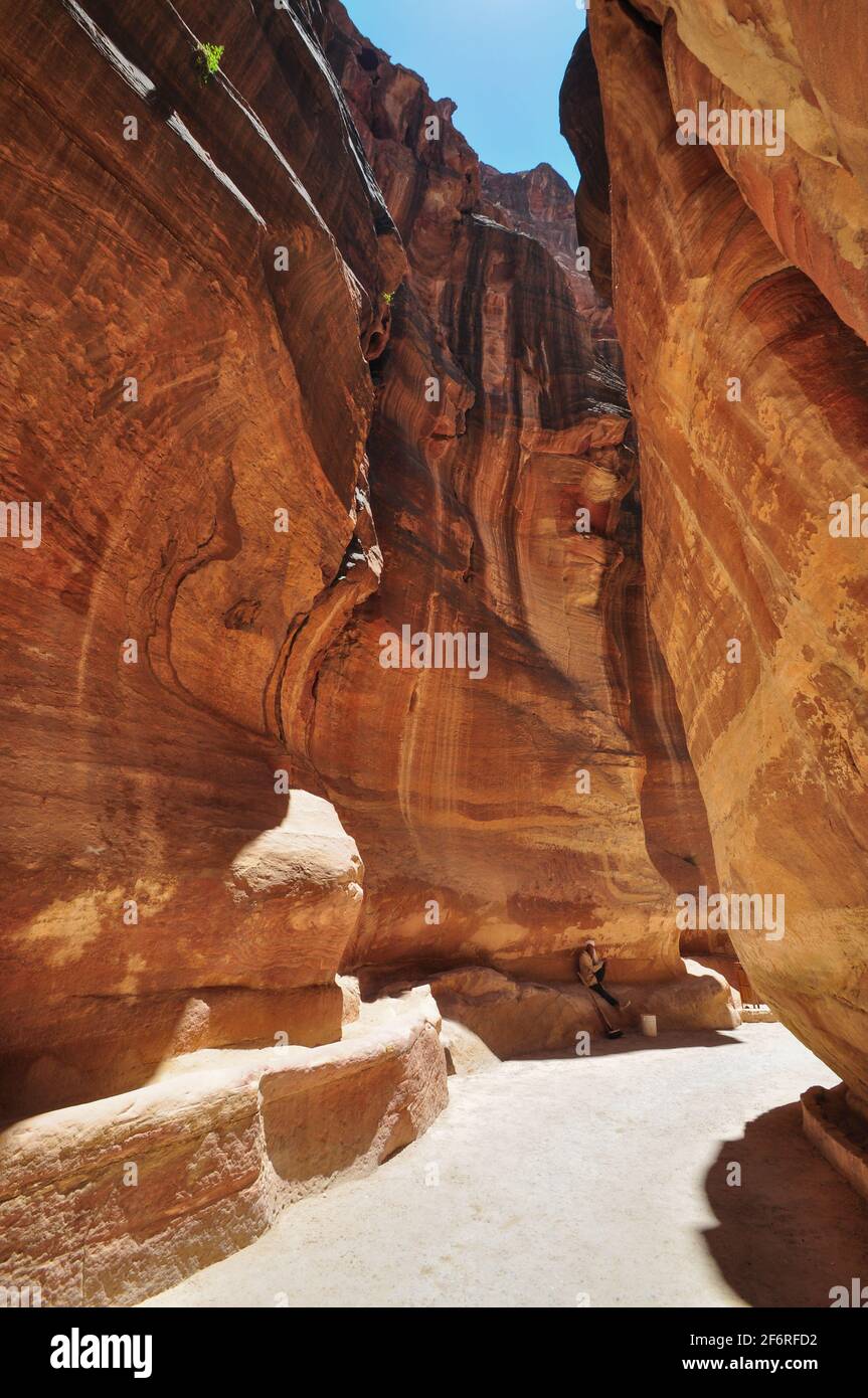 Scenes of Petra, jordan Stock Photo - Alamy