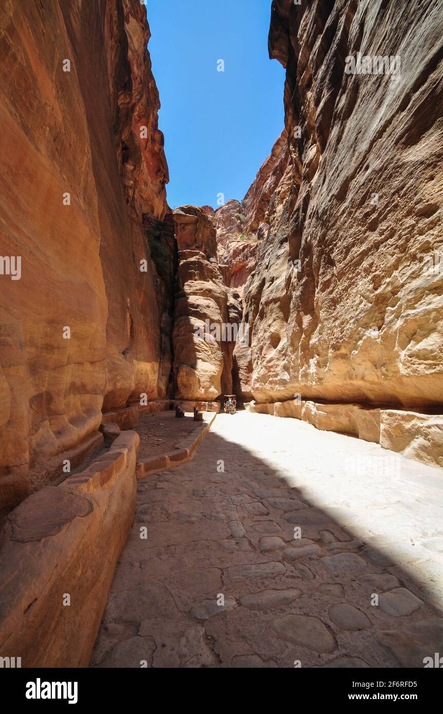 Scenes of Petra, jordan Stock Photo - Alamy