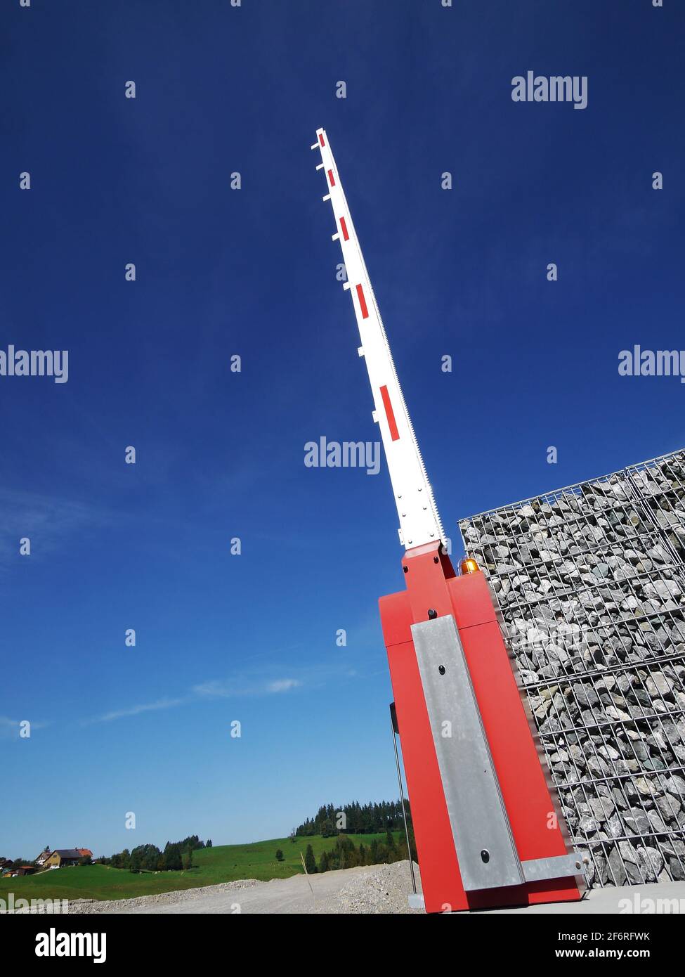 Car park security barrier hi-res stock photography and images - Alamy