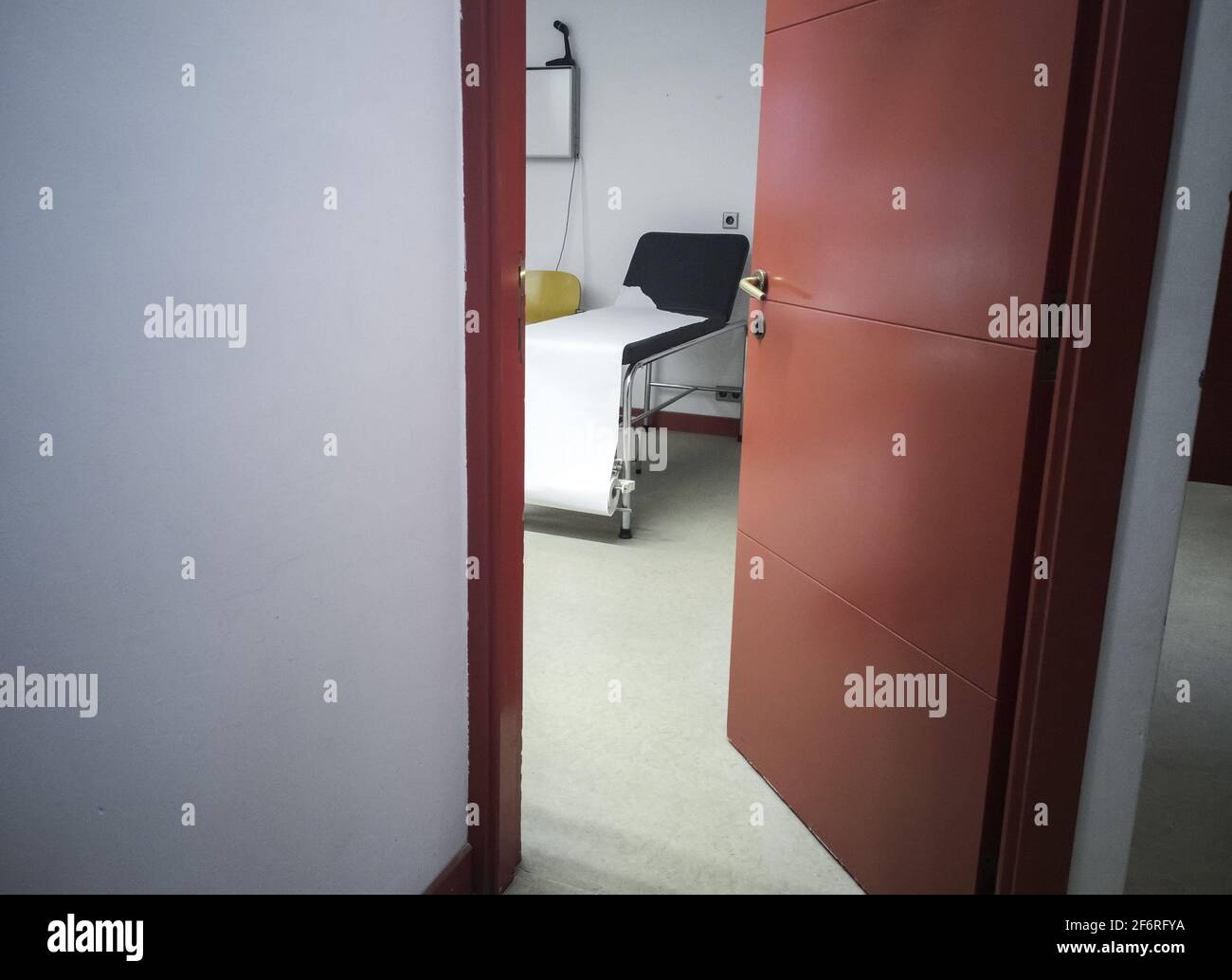 Medical consultation in hospital interior, medicine and health Stock ...