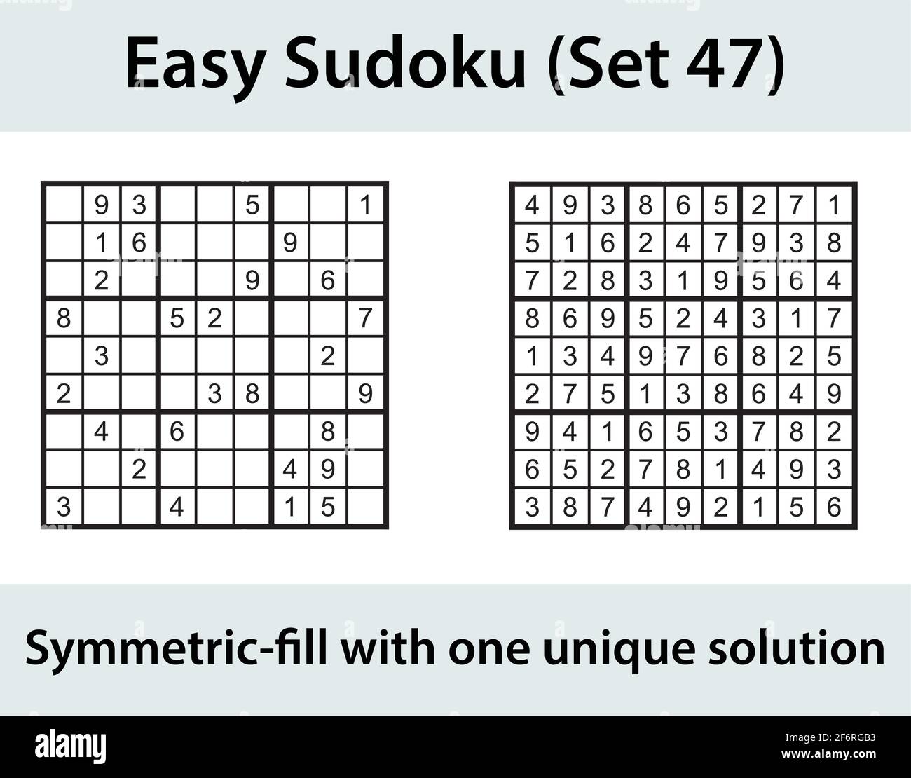 Vector Sudoku puzzle with solution - easy difficulty level Stock Vector ... Vector Sudoku puzzle with solution - easy difficulty level Stock Vector ...