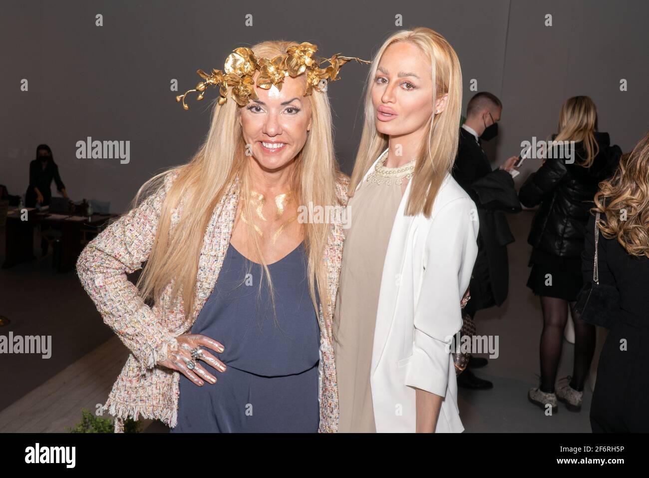 Luciana Pampalone and Ana Kymila Von Fetan attend the Mia Fonssagrives ...