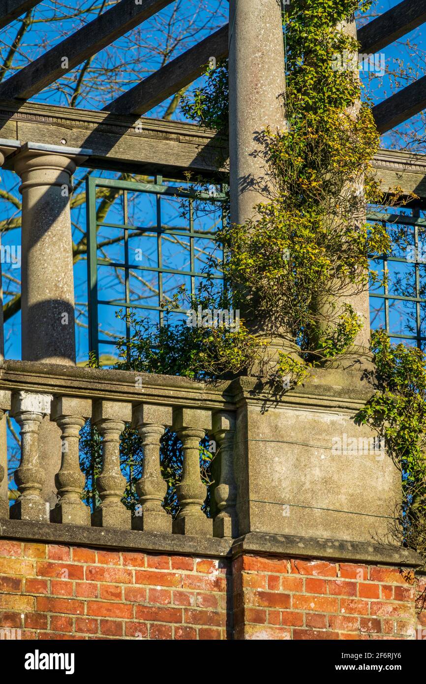 Beautiful Edwardian Hampstead Hill Garden and Pergola formerly part of ...