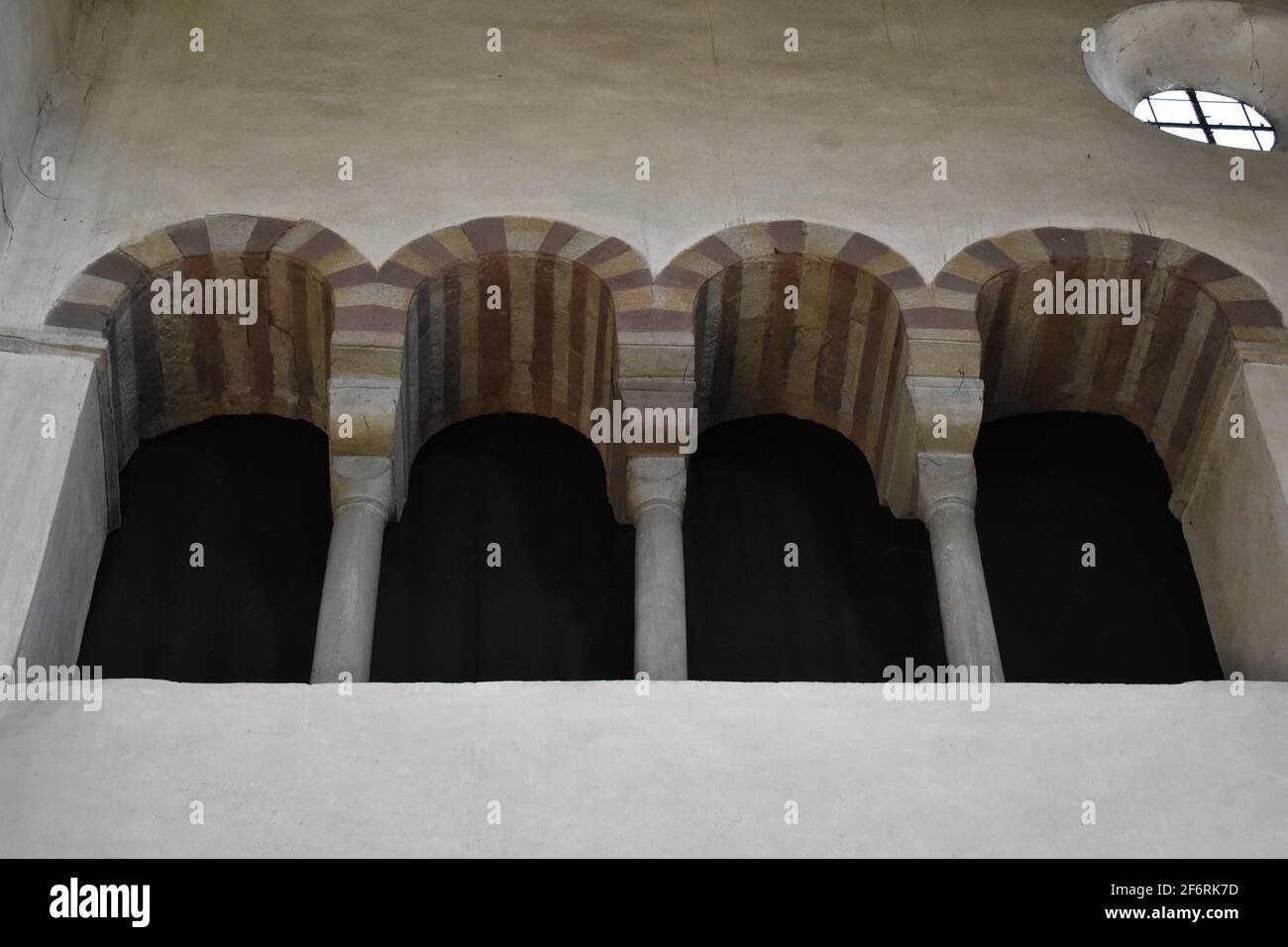 The Abbey Church of St Mary and Mark in Reichenau Mittelzel. Window ...