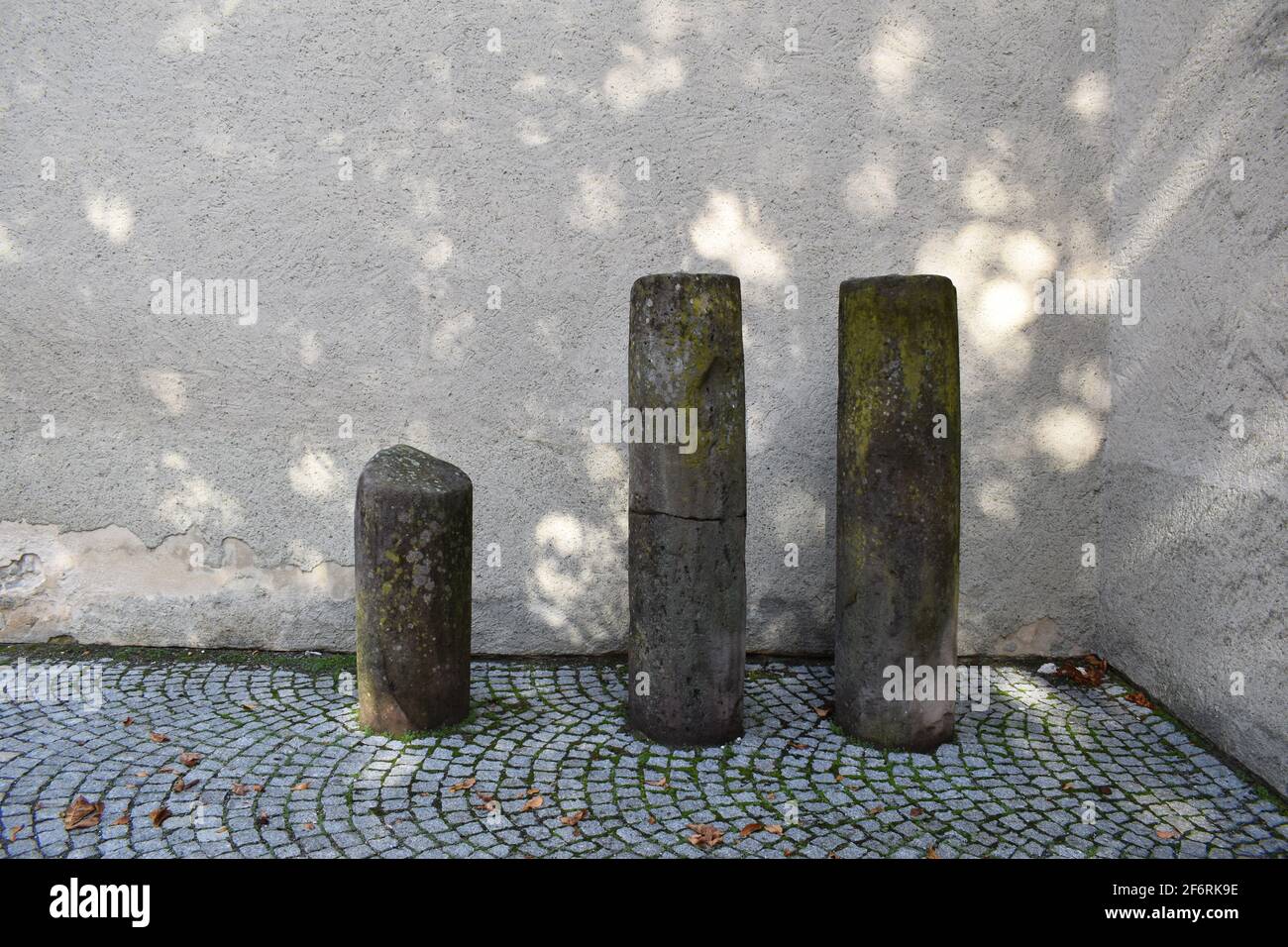 The Abbey Church of St Mary and Mark in Reichenau Mittelzel. Columnar ...