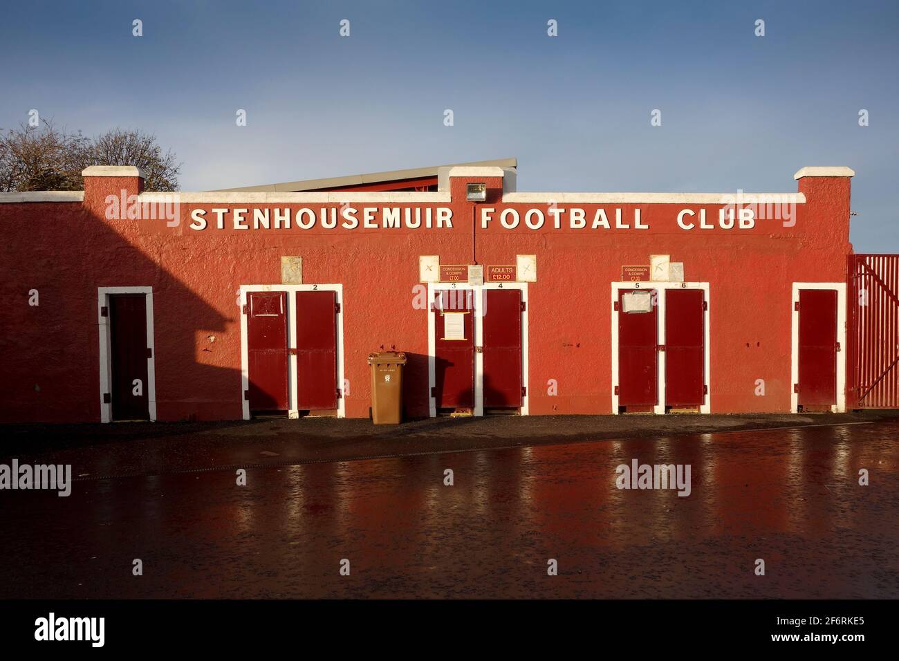 Scottish Football Grounds Stock Photo - Alamy