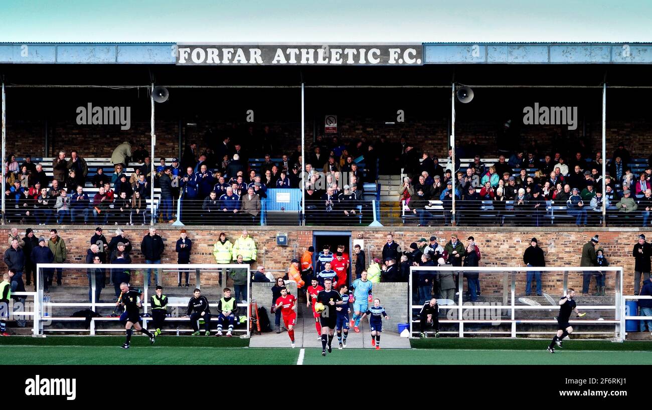 Scottish Football Grounds Stock Photo - Alamy