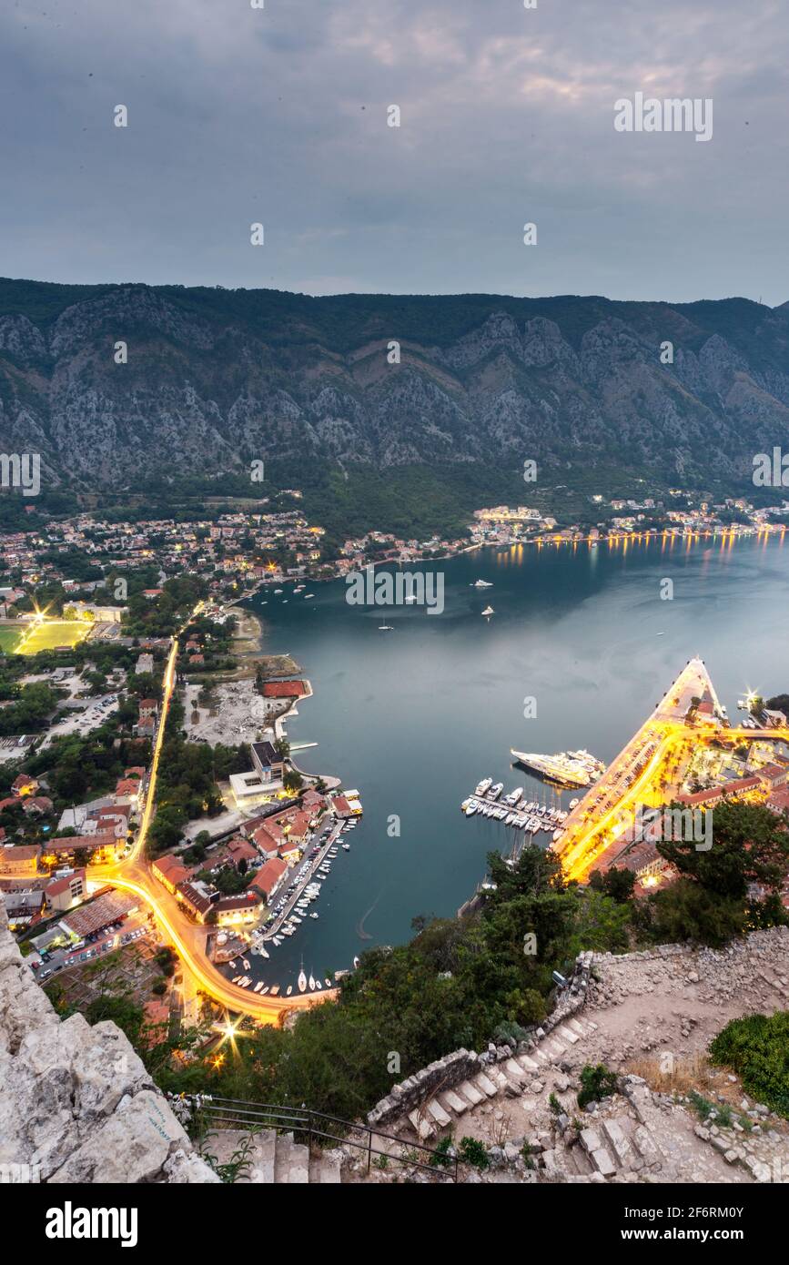 Looking from the ancient 16th century ramparts that are spread across ...