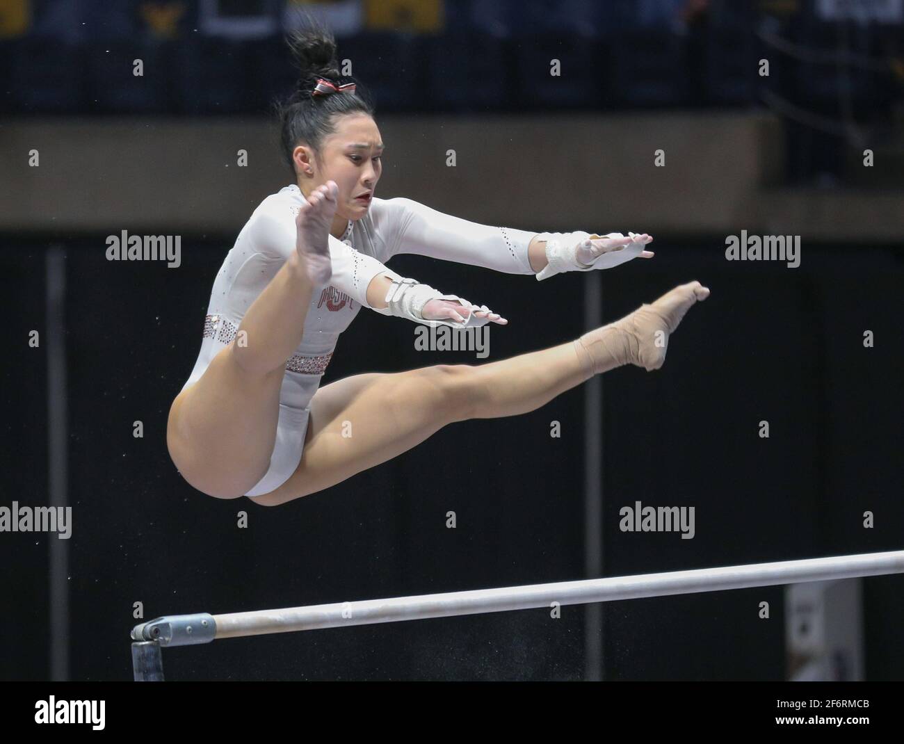 Morgantown, WV, USA. 2nd Apr, 2021. Ohio State's Alexis Hankins ...