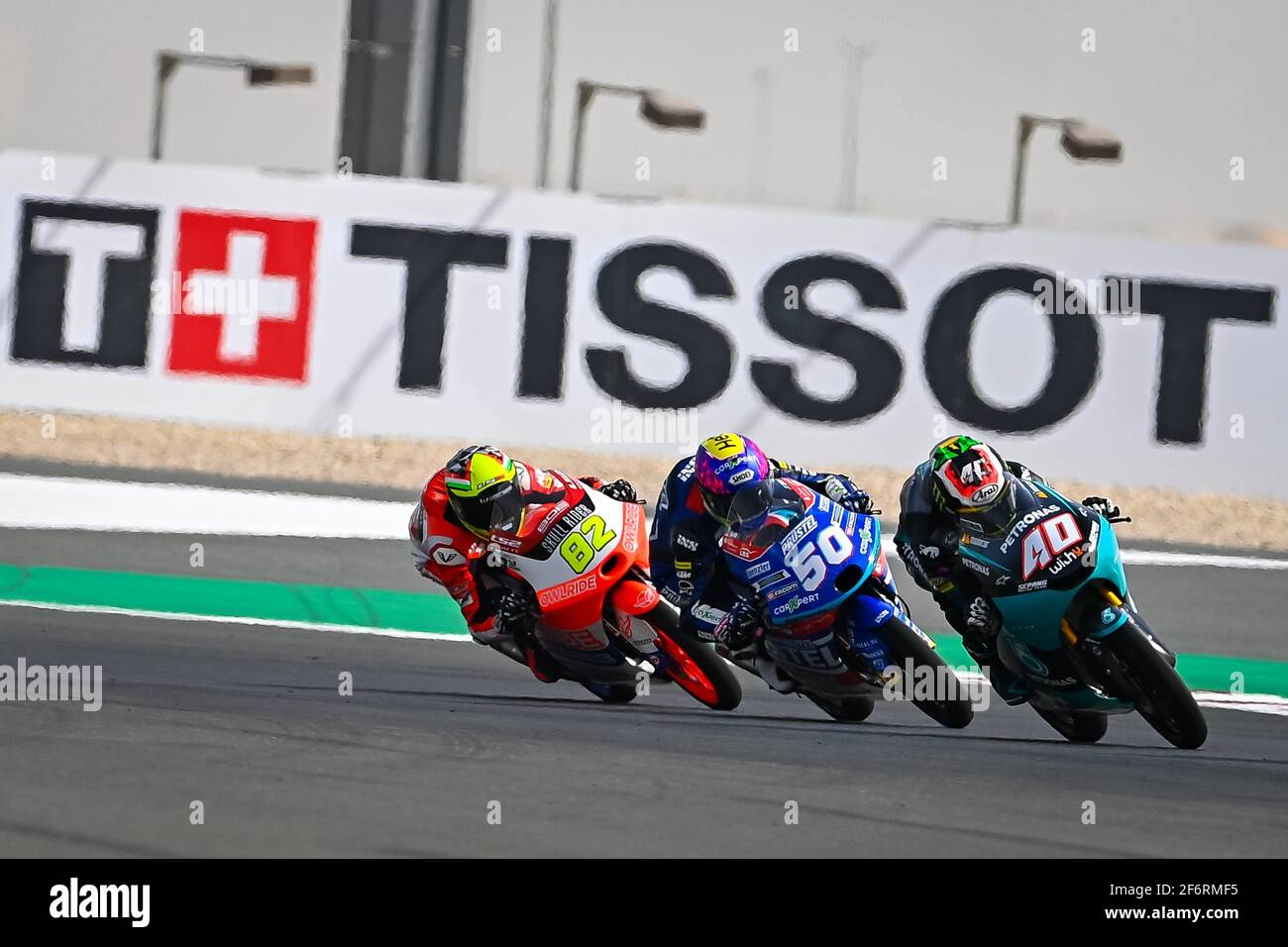 Doha, Qatar. 02nd Apr, 2021. Free practice for MotoGP TISSOT Grand Prix ...