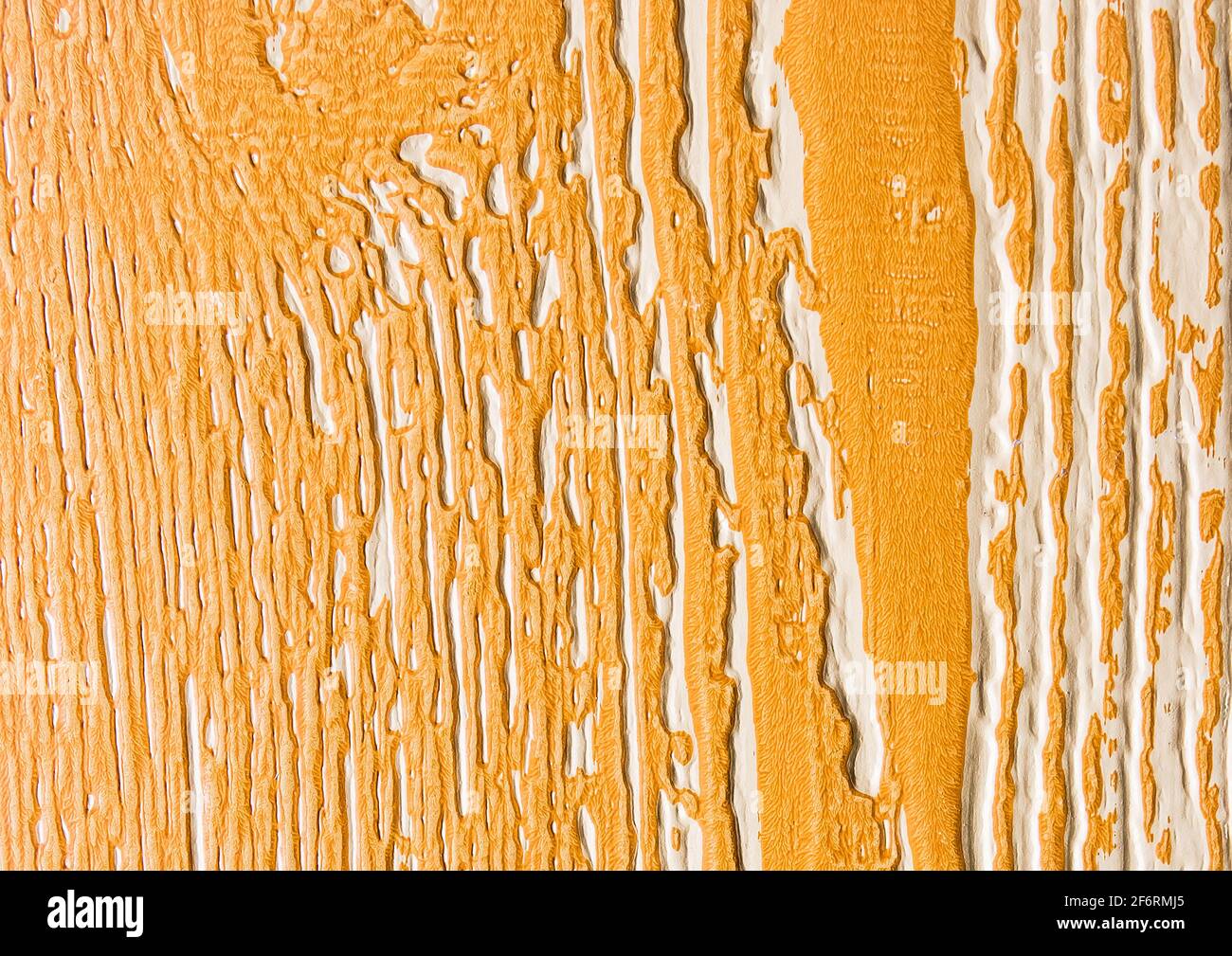 Wooden decorative panel texture, bright orange plank background, timber ...