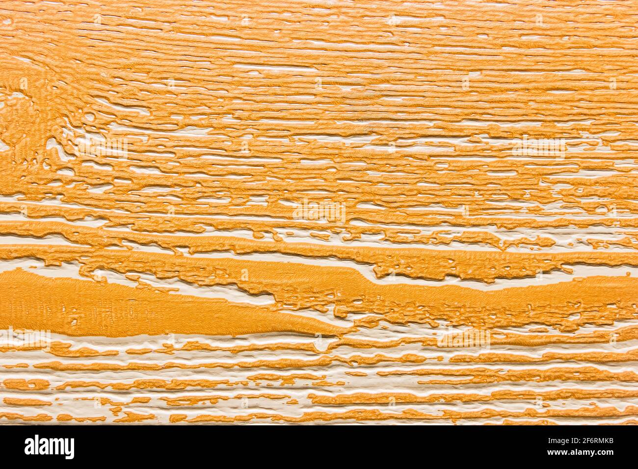 Wooden decorative panel texture, bright orange plank background, timber ...