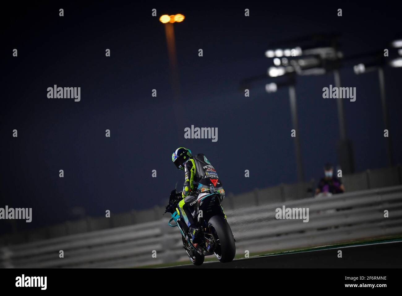Doha, Qatar. 02nd Apr, 2021. Free practice for MotoGP TISSOT Grand Prix ...
