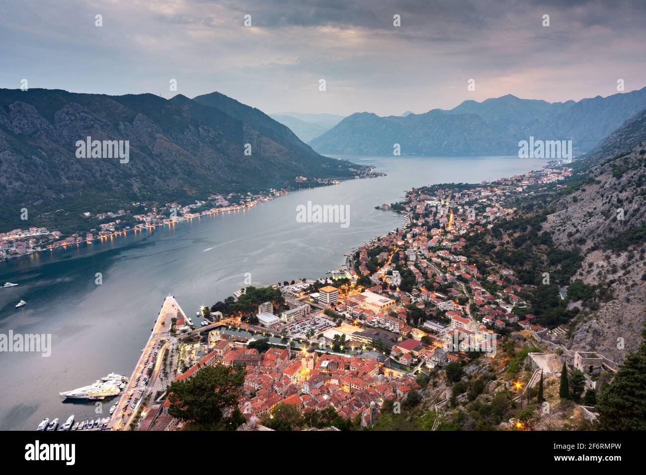 Looking from the ancient 16th century ramparts that are spread across ...