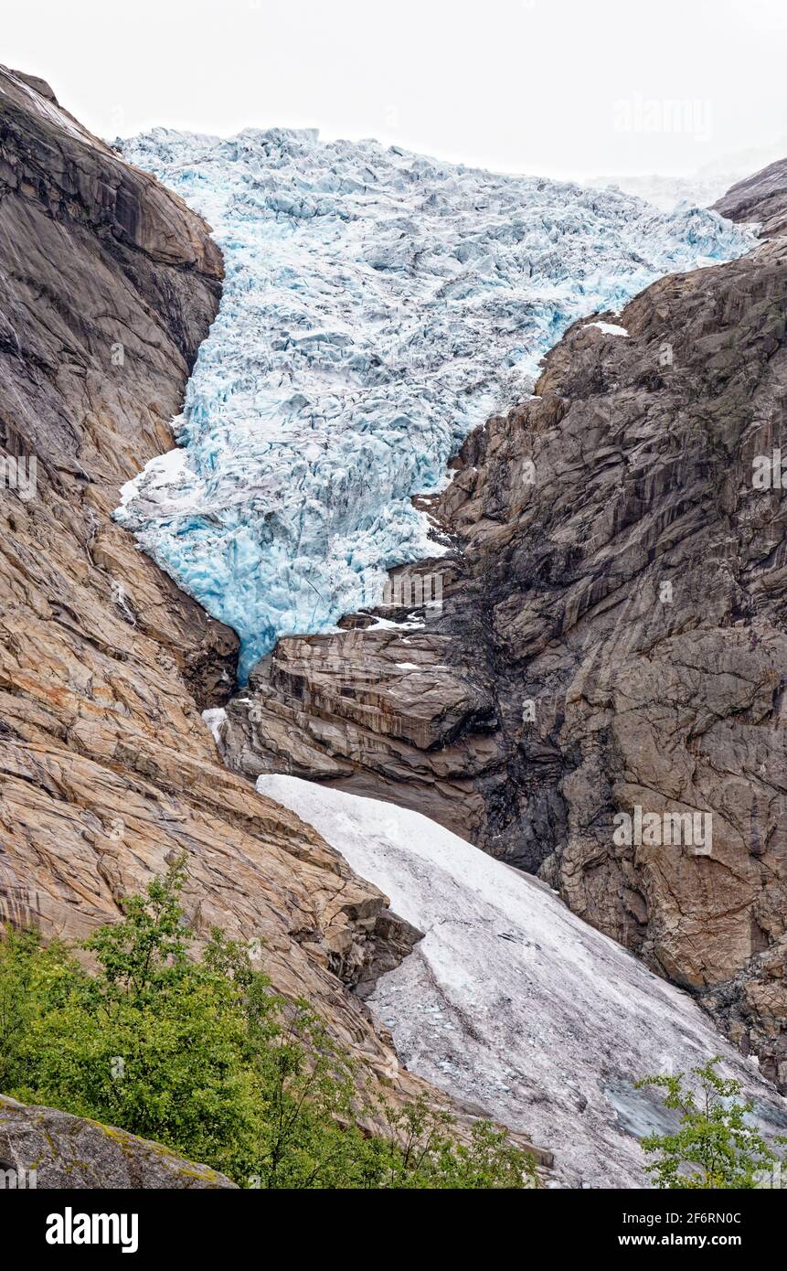 Norway - Briksdal glacier - Jostedalsbreen National Park - Europe ...