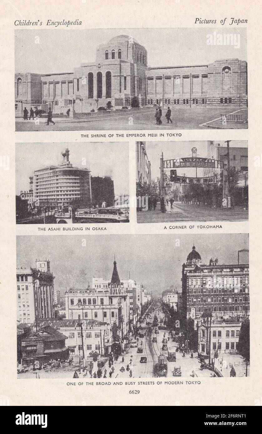 Japan people 1930s hi-res stock photography and images - Alamy