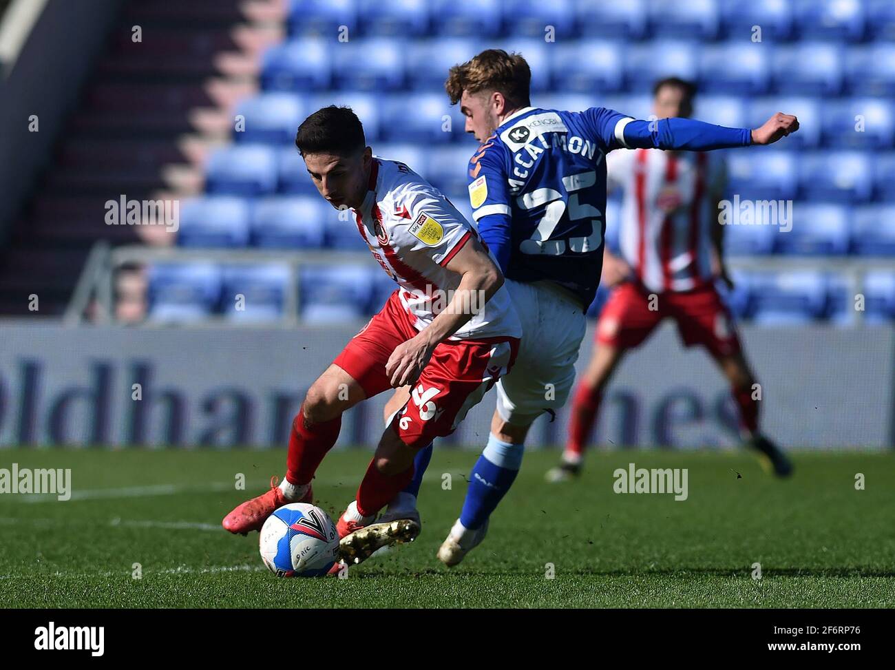 Oldham athletics alfie mccalmont hi-res stock photography and images ...