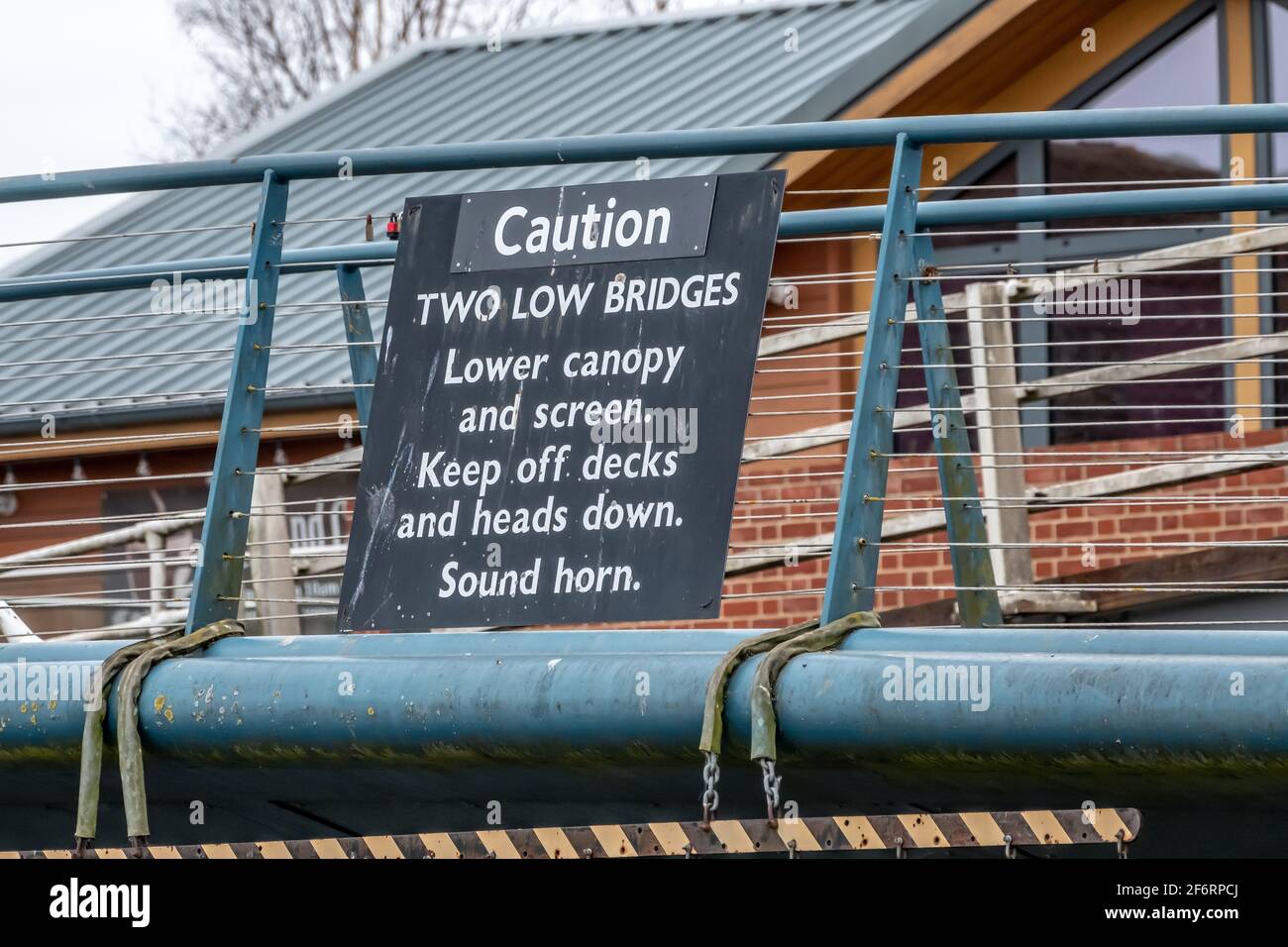 Low Bridge Sign High Resolution Stock Photography and Images - Alamy