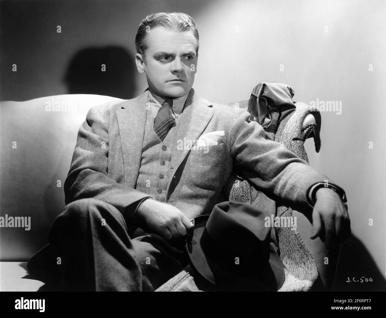 JAMES CAGNEY 1939 Portrait by GEORGE HURRELL publicity for Warner Bros ...
