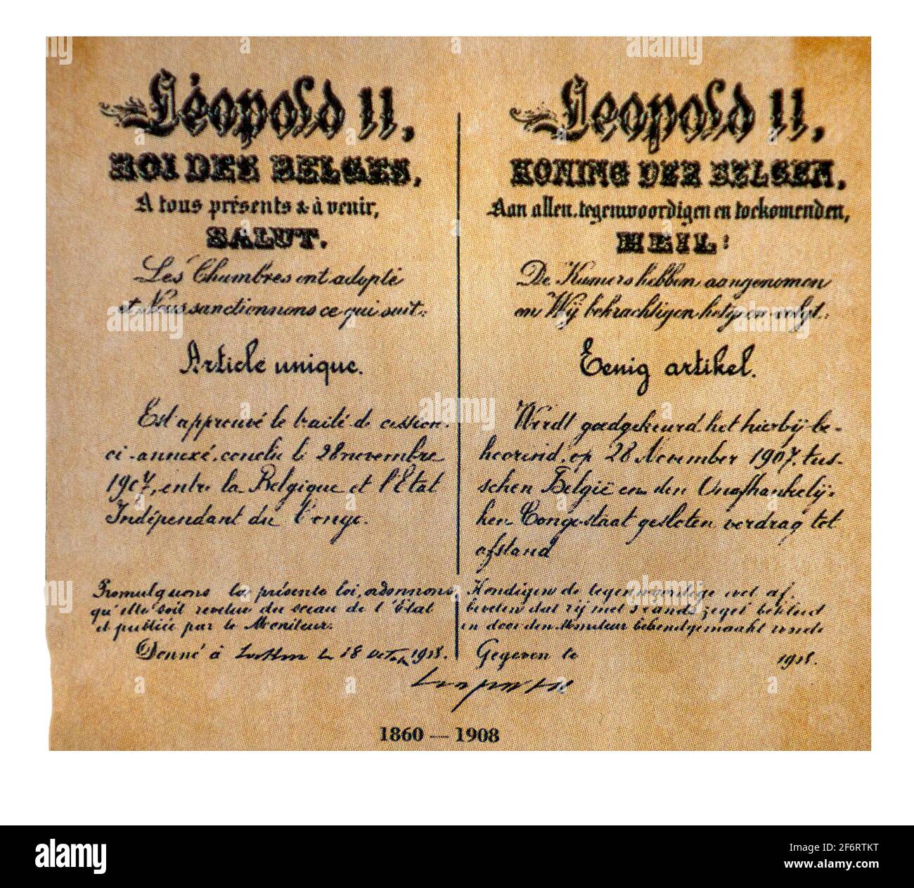 King leopold ii congo Cut Out Stock Images & Pictures - Alamy