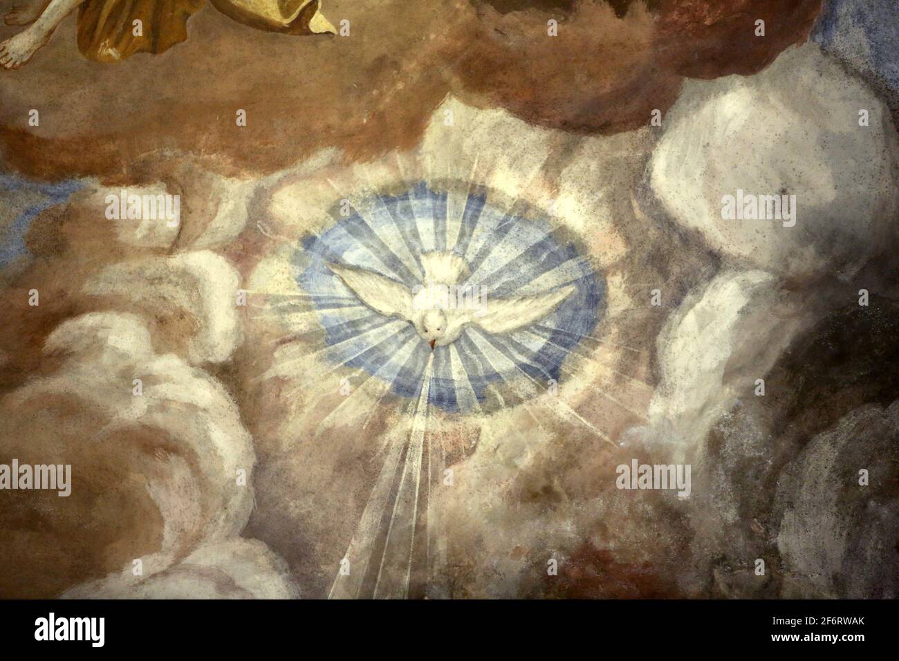 Angel mural painting hi-res stock photography and images - Alamy