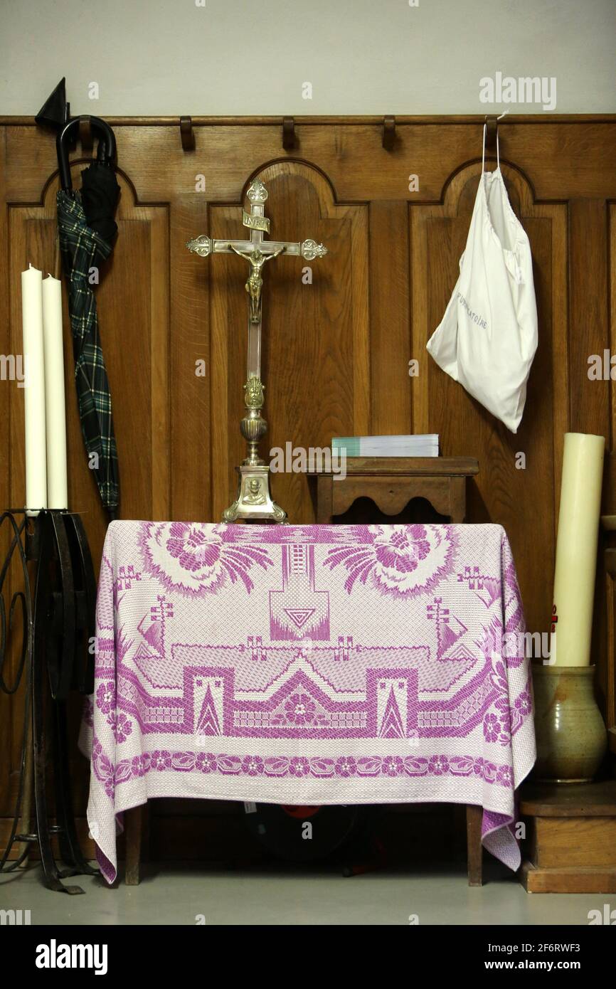 Sacristy christianity hi-res stock photography and images - Alamy