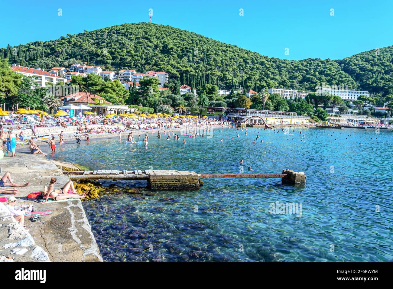 Lapad beach hi-res stock photography and images - Alamy
