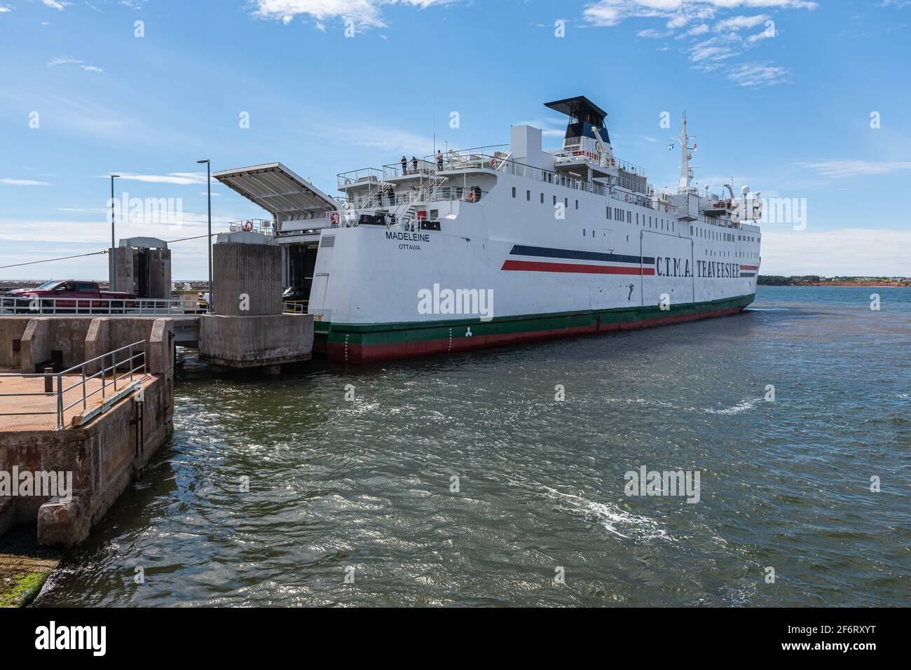 Souris, Prince Edward Island, Canada – 28 August 2020 : The ferry boat ...