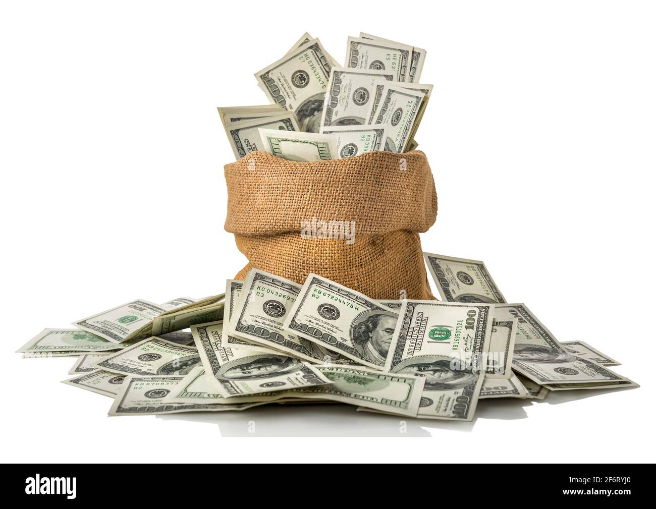 Sack of money dollars hi-res stock photography and images - Alamy