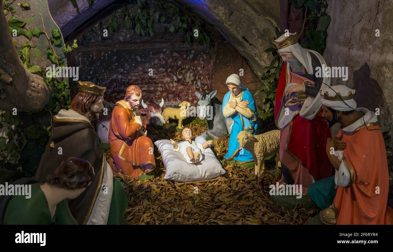 Scène de la crèche hi-res stock photography and images - Alamy