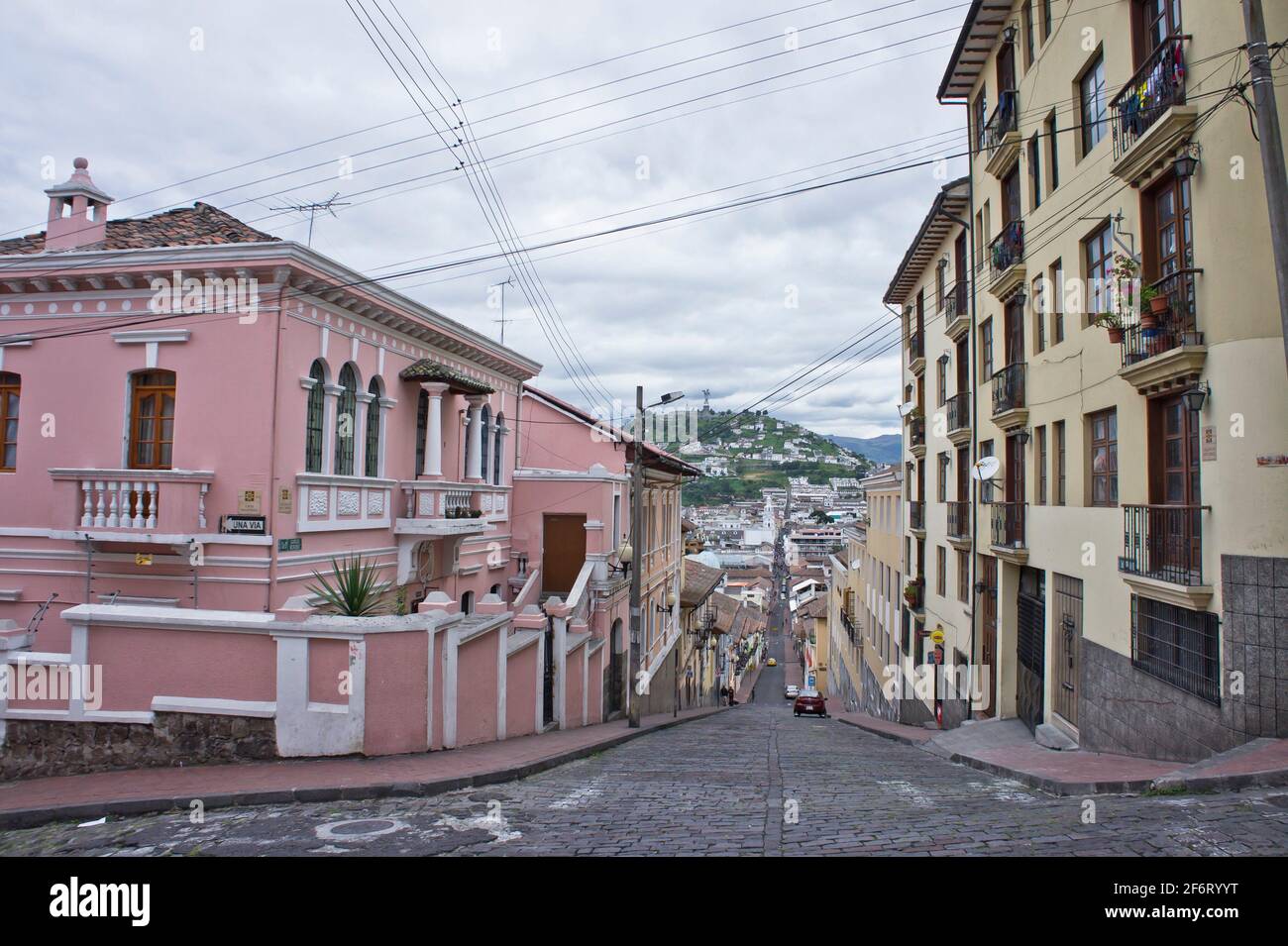 Old town of quito hi-res stock photography and images - Alamy