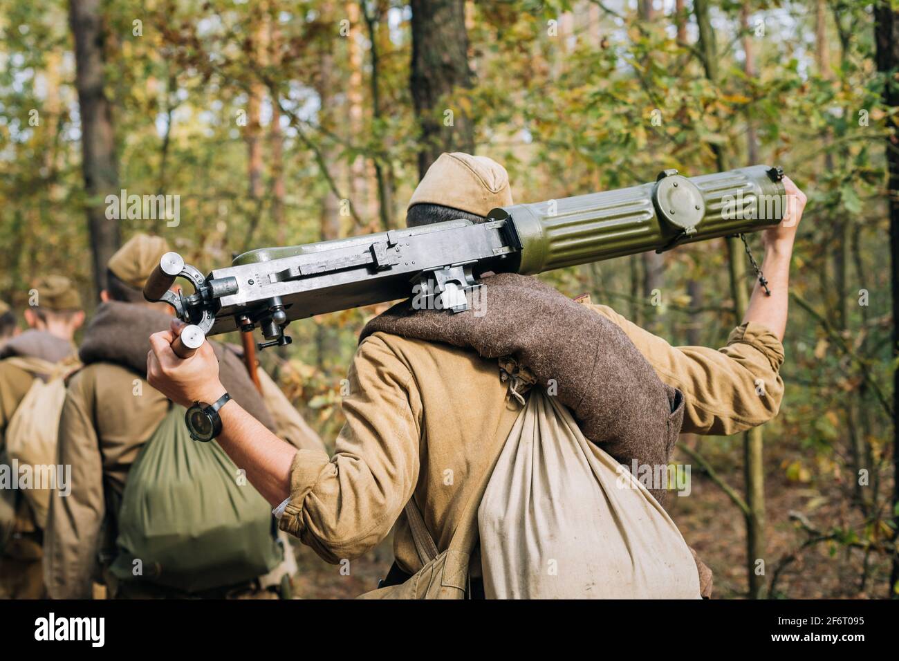Machine gunner eastern front hi-res stock photography and images - Alamy