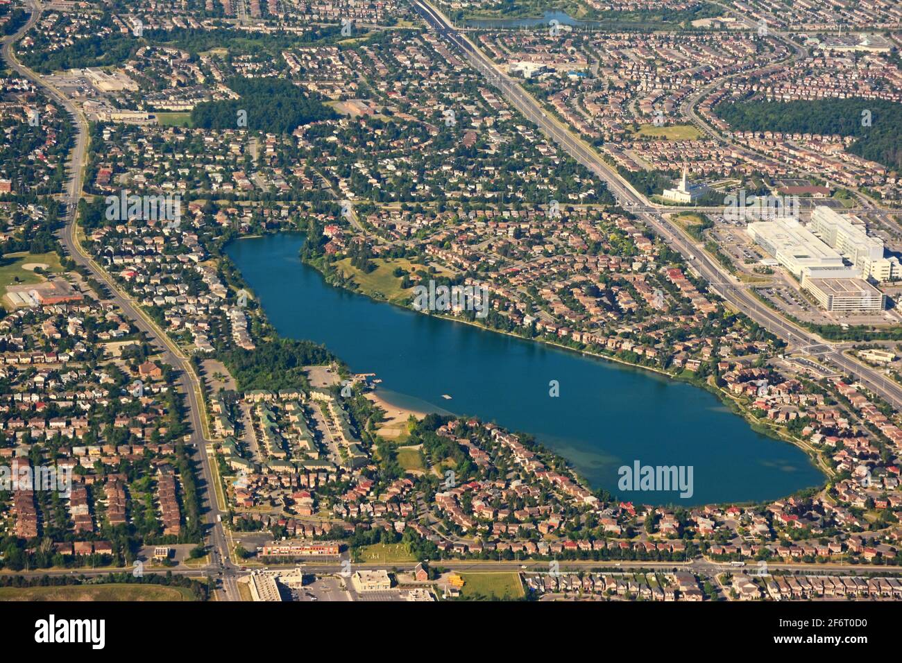 Seattle suburbs skyline hi-res stock photography and images - Alamy