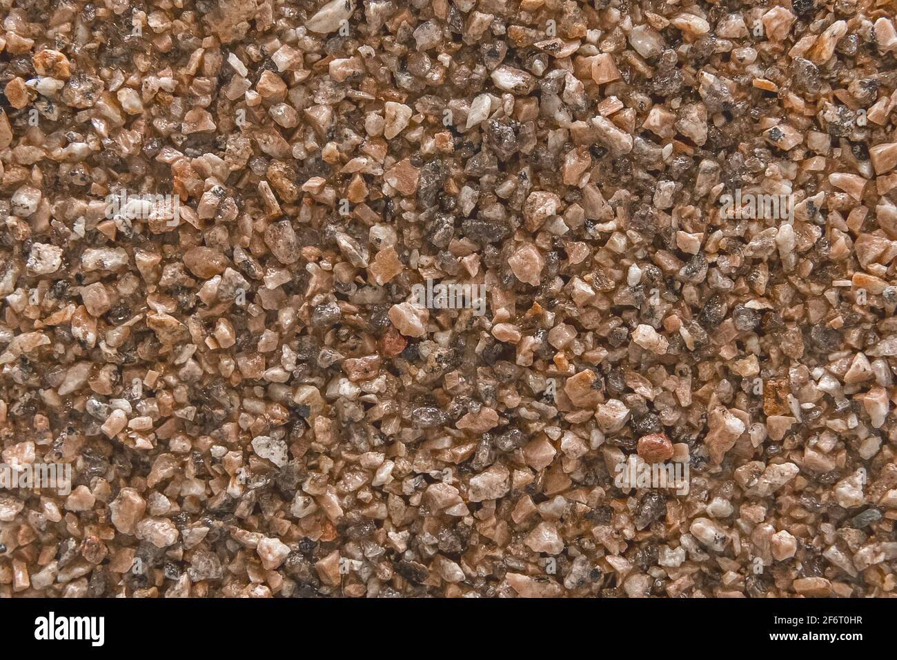Pile of brown small detail stones texture background, close up Stock ...