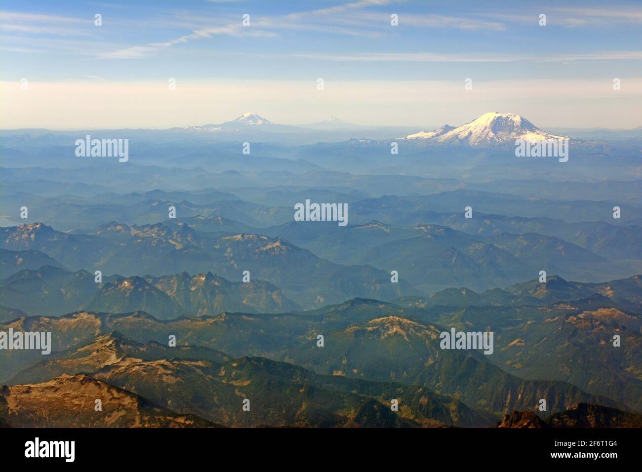 Volcanic mountains Washington, USA Stock Photo - Alamy
