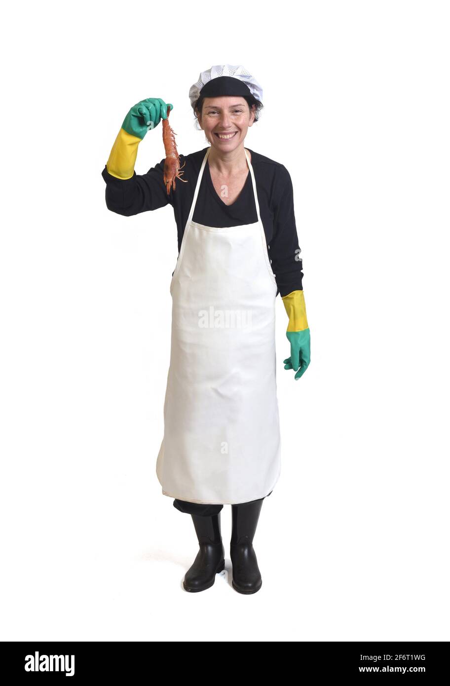 Profession Fishmonger Apron High Resolution Stock Photography and ...