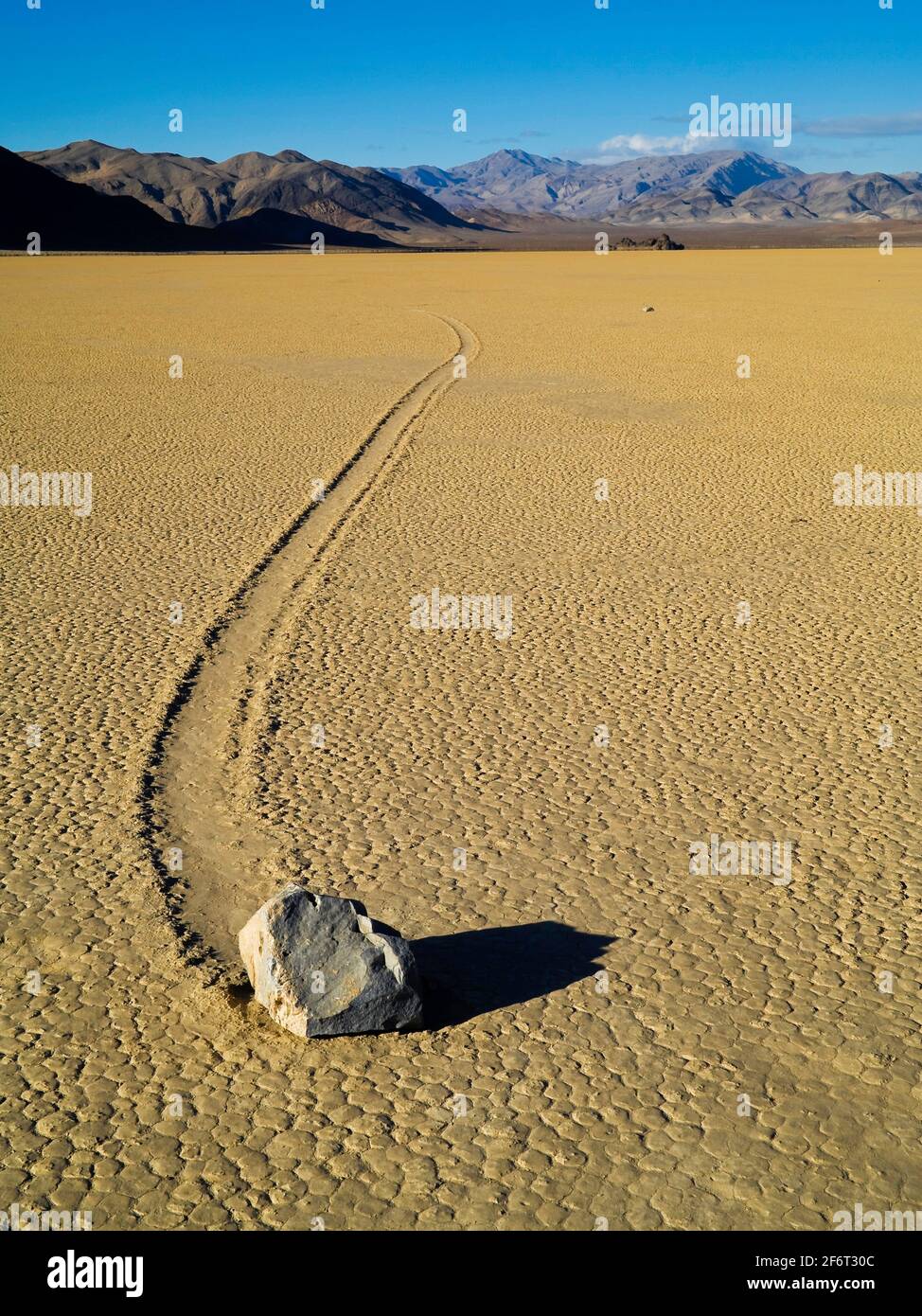 Rolling Rock. The Racetrack.Death Valley National Park.California ...