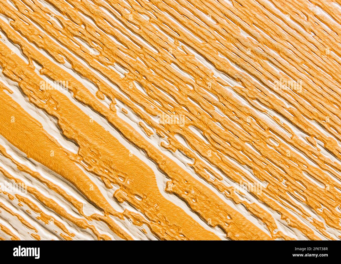 Wooden decorative panel texture, bright orange plank background, timber ...