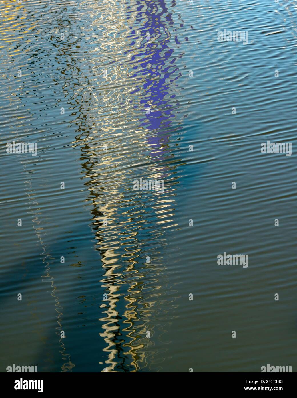 Colorful Abstract Water Reflections Stock Photo - Alamy