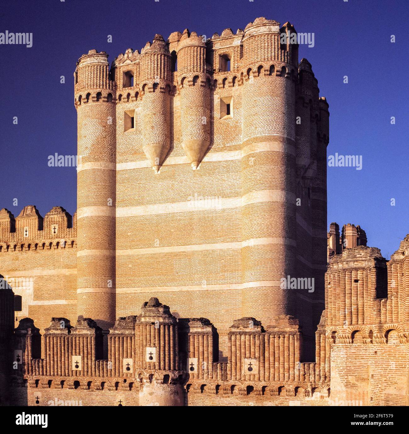 Coca Castle Castile Leon Spain High Resolution Stock Photography and ...