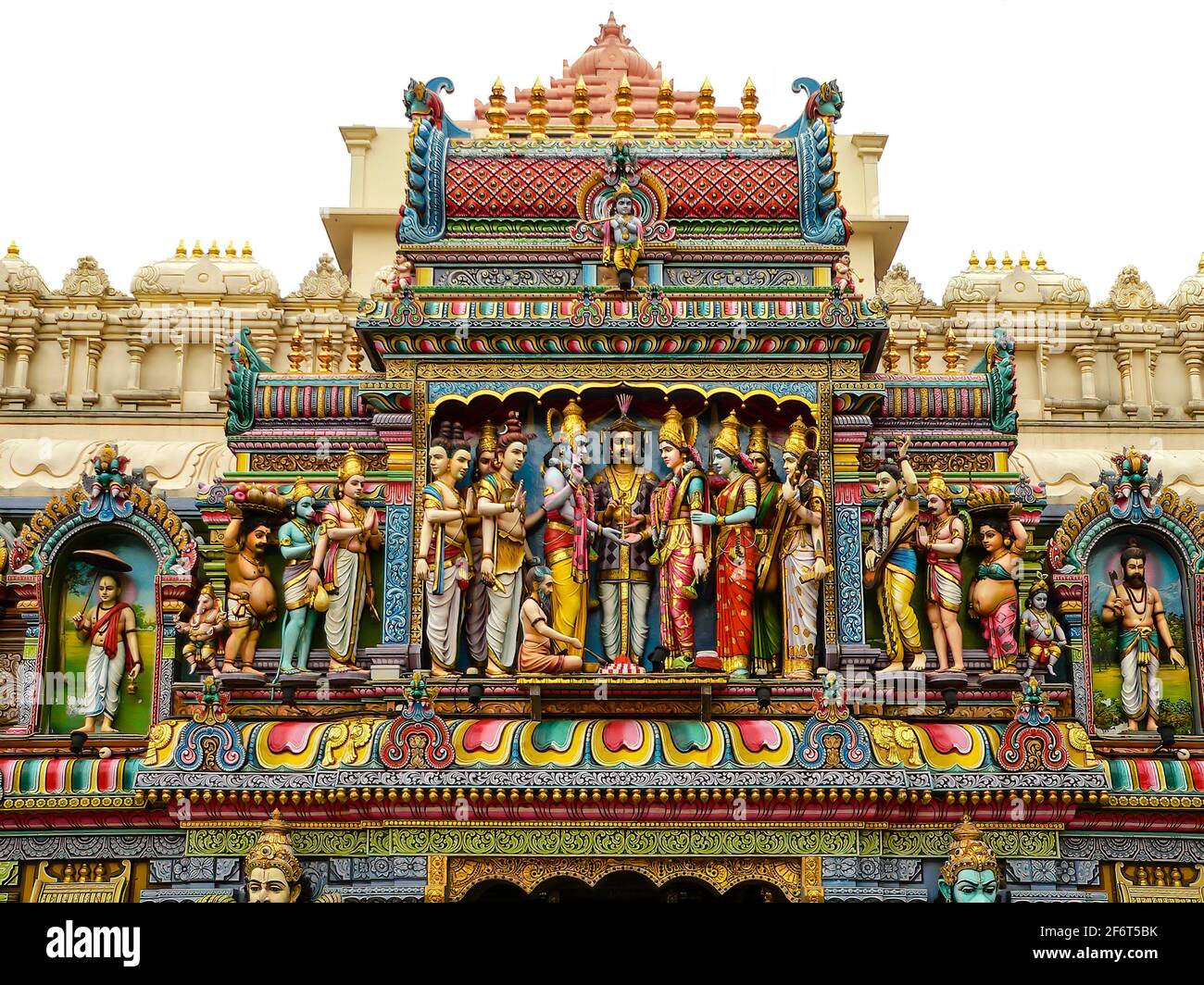 Hindu temple at waterloo hi-res stock photography and images - Alamy