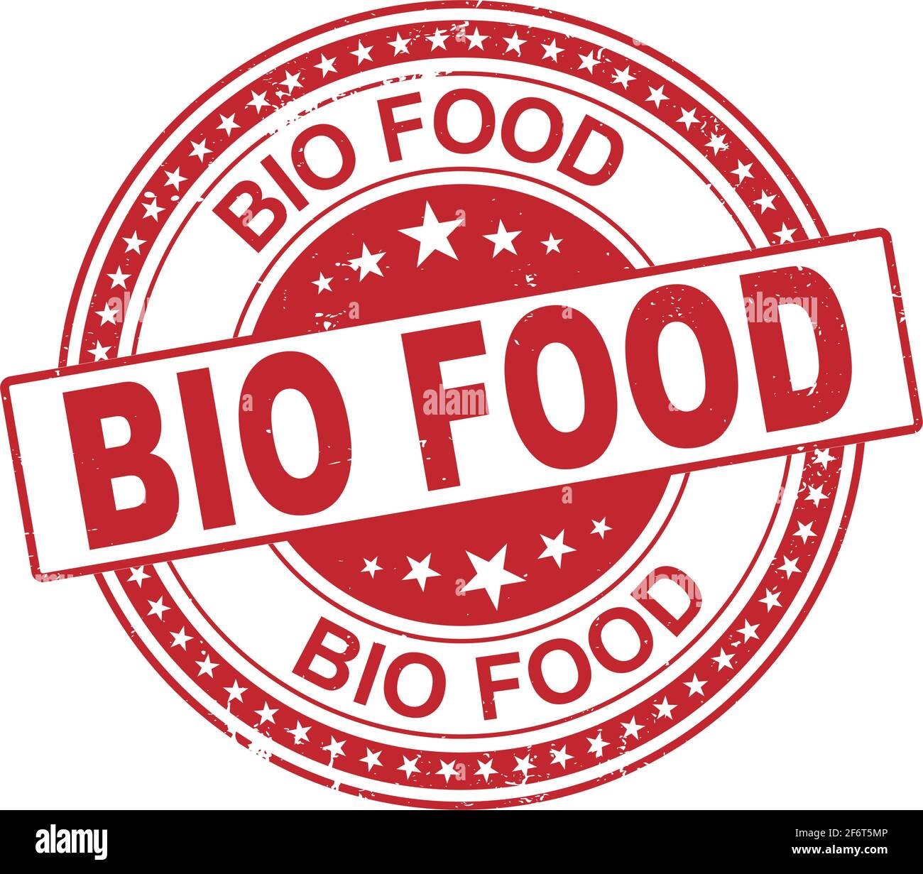 100 bio food label vector, painted round emblem icon for products ...