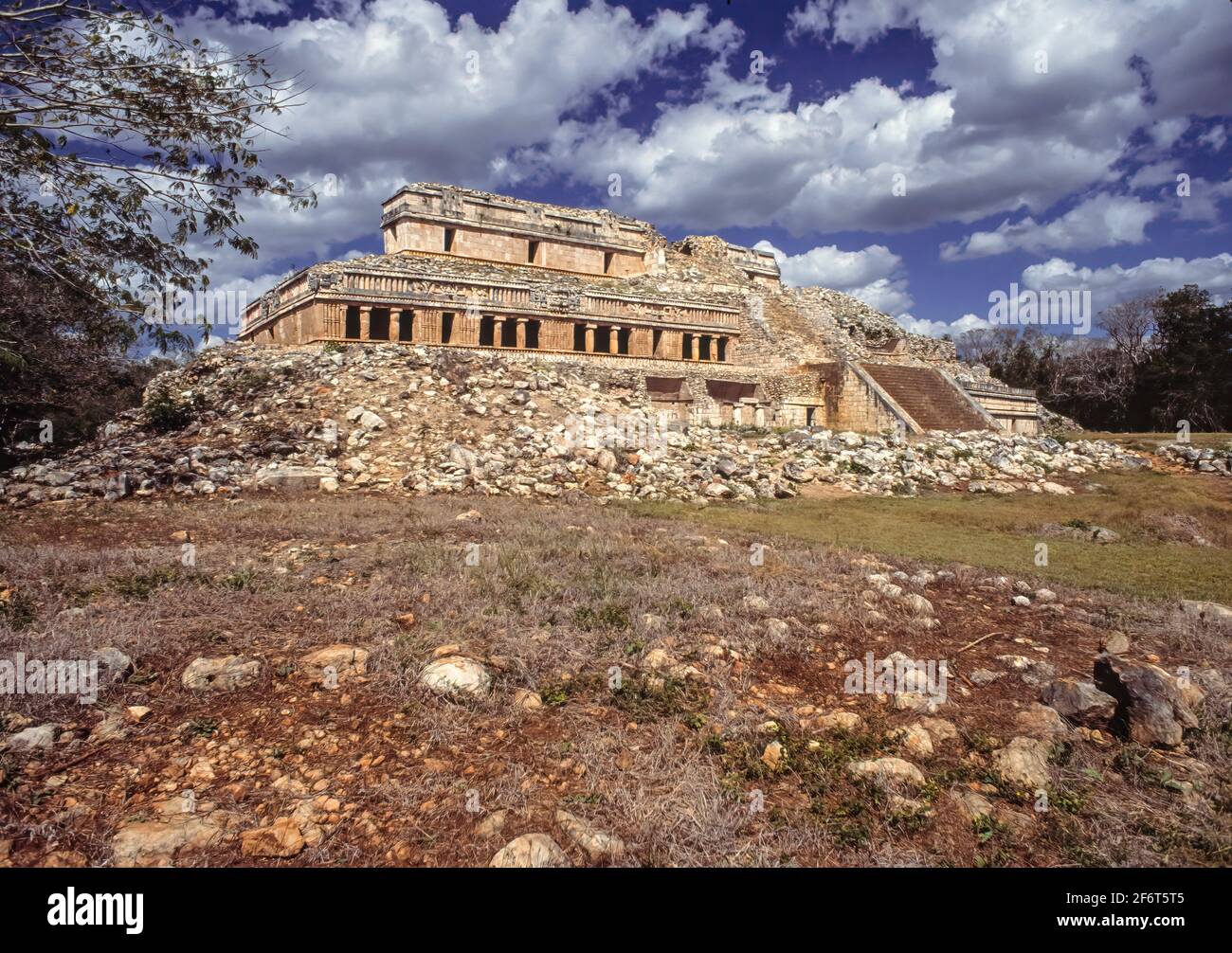 Sayil is a Maya archaeological site in the Mexican state of Yucatán, in ...