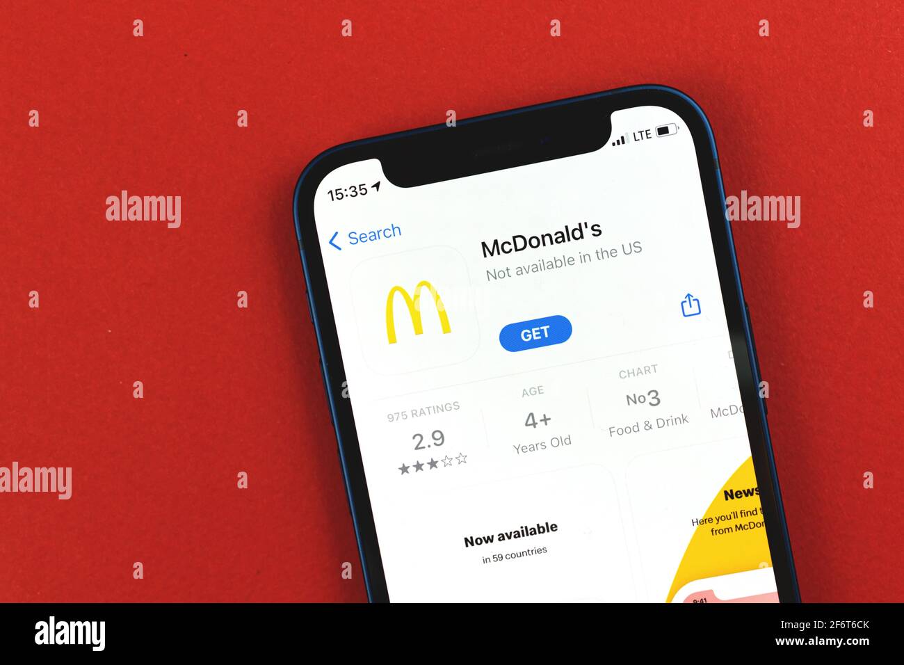Mcdonalds menu screen hi-res stock photography and images - Alamy