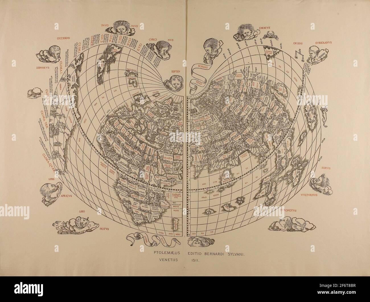 World map 1800s hi-res stock photography and images - Alamy