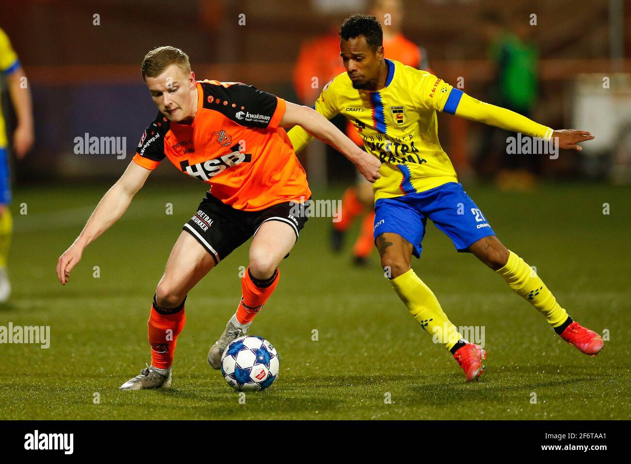 VOLENDAM, NETHERLANDS - APRIL 2: Derry John Murkin of FC Volendam and ...
